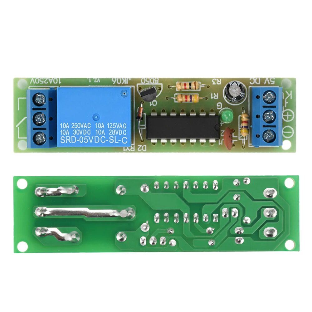 1-канальный бистабильный релейный модуль, релейный модуль 5 В постоянного тока, одна клавиша, модификация автомобиля, старт-стоп, самоблокирующийся переключатель модификации автомобиля