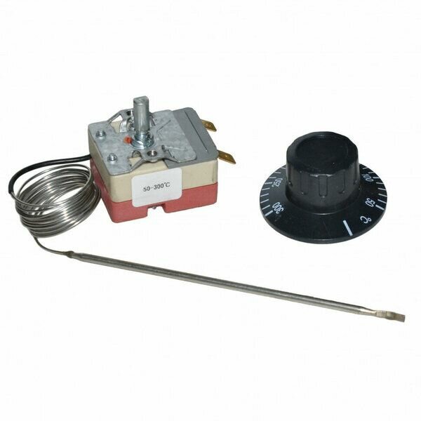 Универсальный терморегулятор духовки 50-300 C, L-1000mm 2 контакта