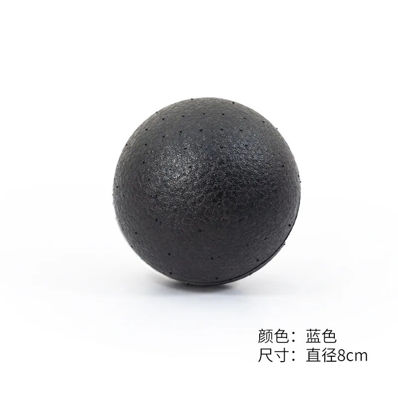 Массажный роликовый шарик для йоги Hand 8cm Black