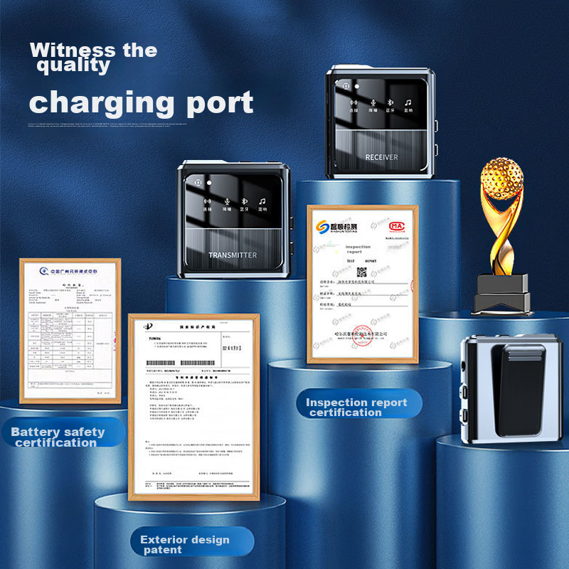 Yangfeisi M30 Wireless Lavalier Microphone, Mobile Phone Live Streaming Sound Card, Bluetooth Lapel Microphone, Noise Reduction Recording Mic, Outdoor Host TikTok Filming Short Video Vlog Sound Pickup Mic