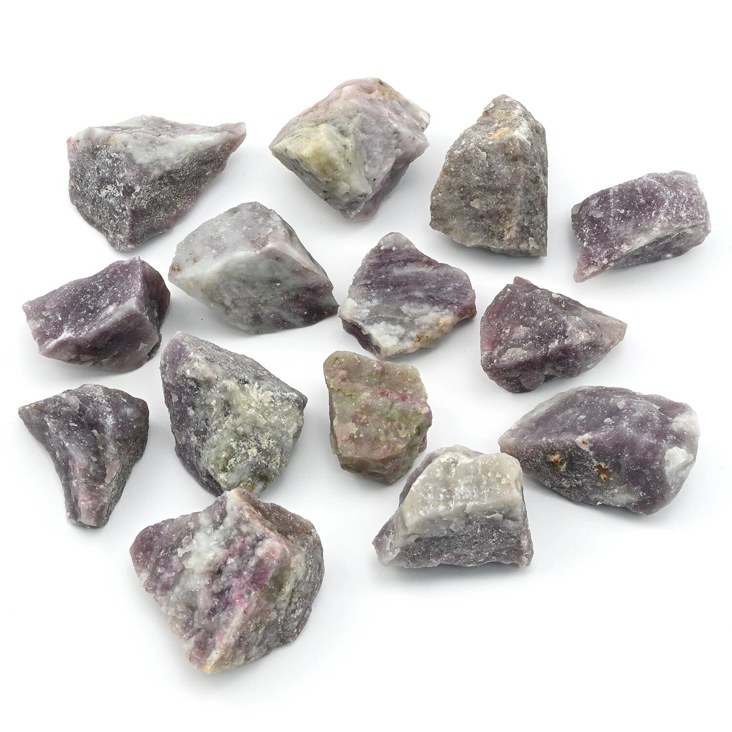 Турмалин необработанный галтовка фракция 25-45мм, упаковка 500г .