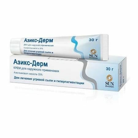 Азикс-Дерм, крем 20%, 30 г