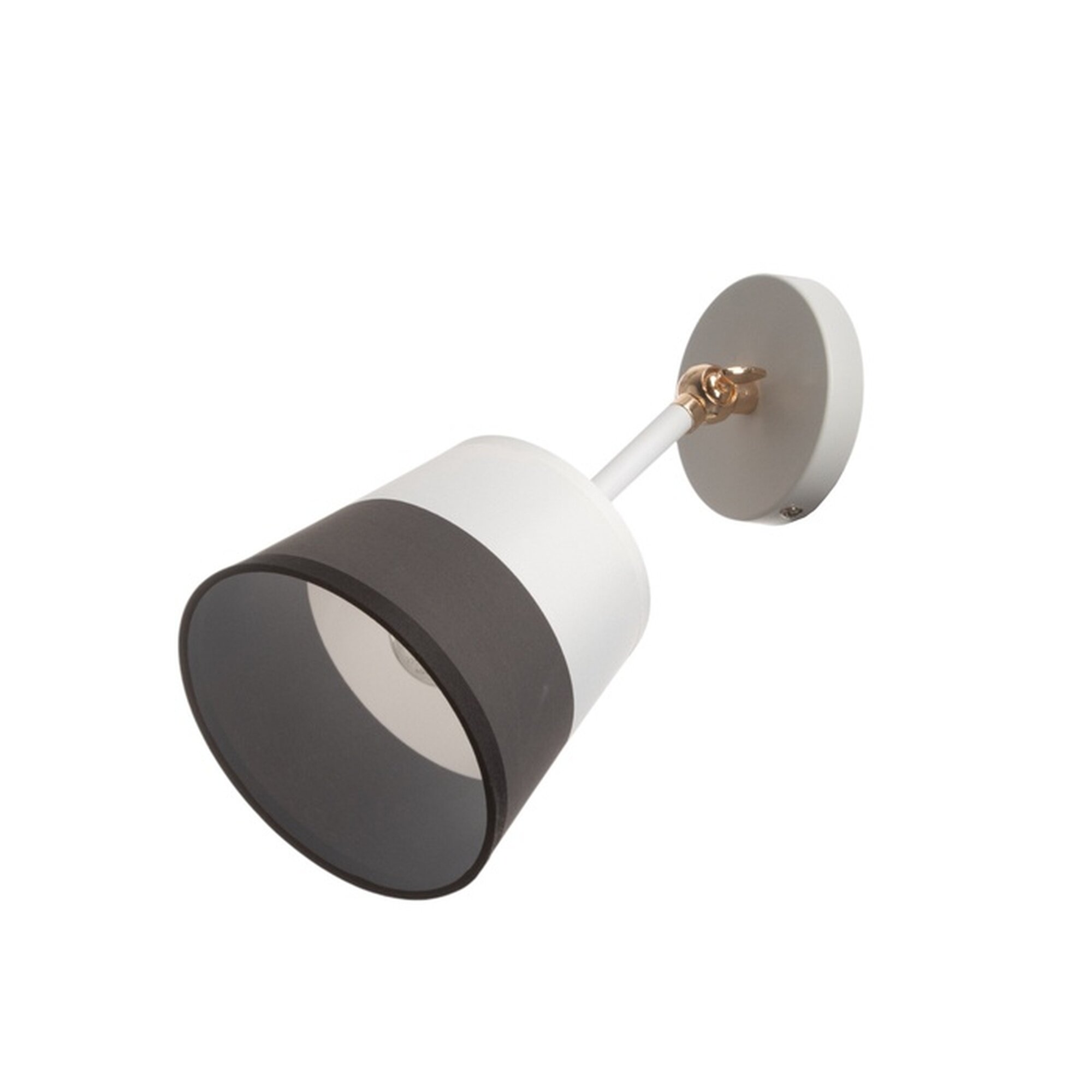 Бра BayerLux "Селена", E27, 40 Вт, бело-золотое, 14х14х11 см, модерн