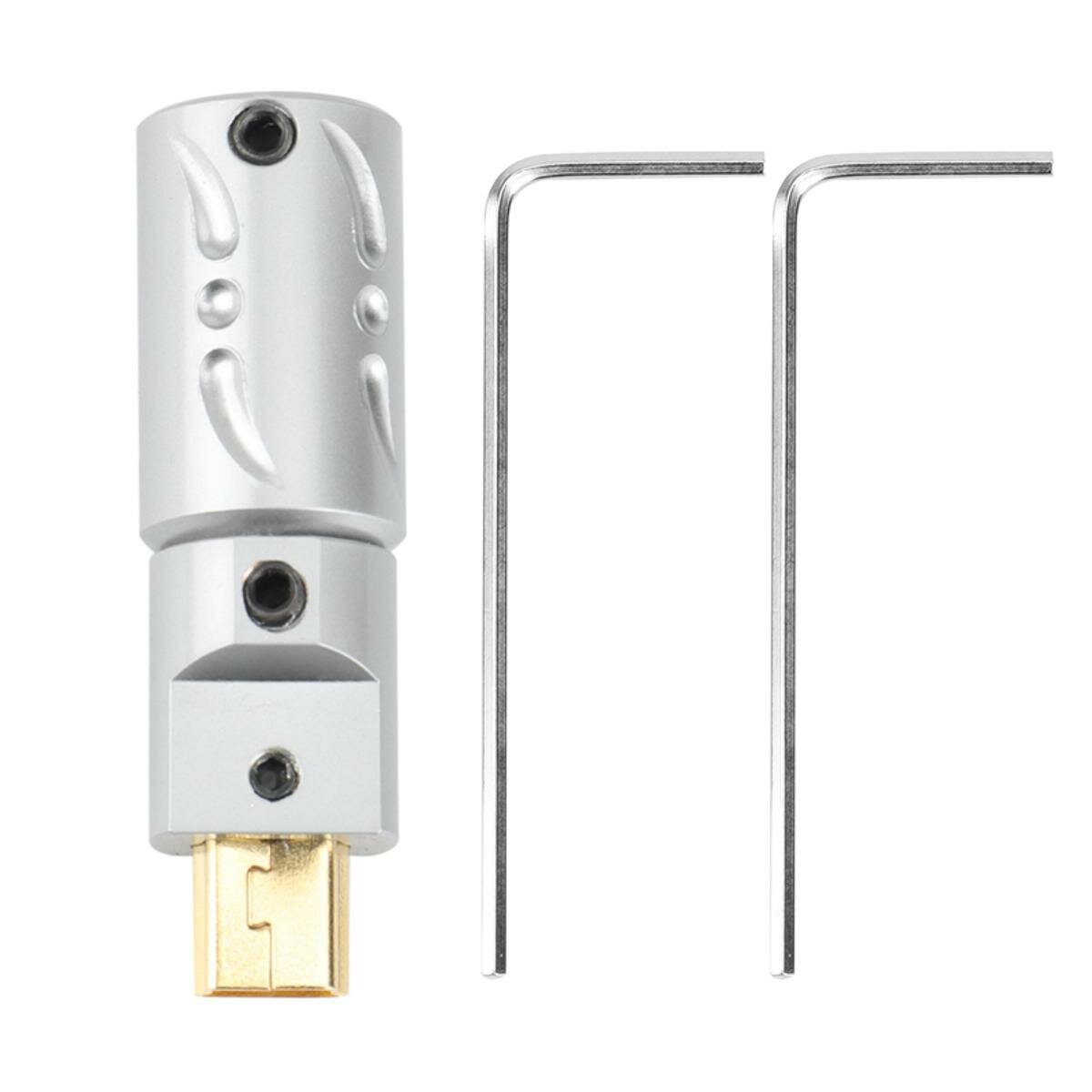MN08 позолоченный мини-USB-разъем механическая клавиатура звуковая карта разъем хвост разъем DIY мини-сварочный штекер
