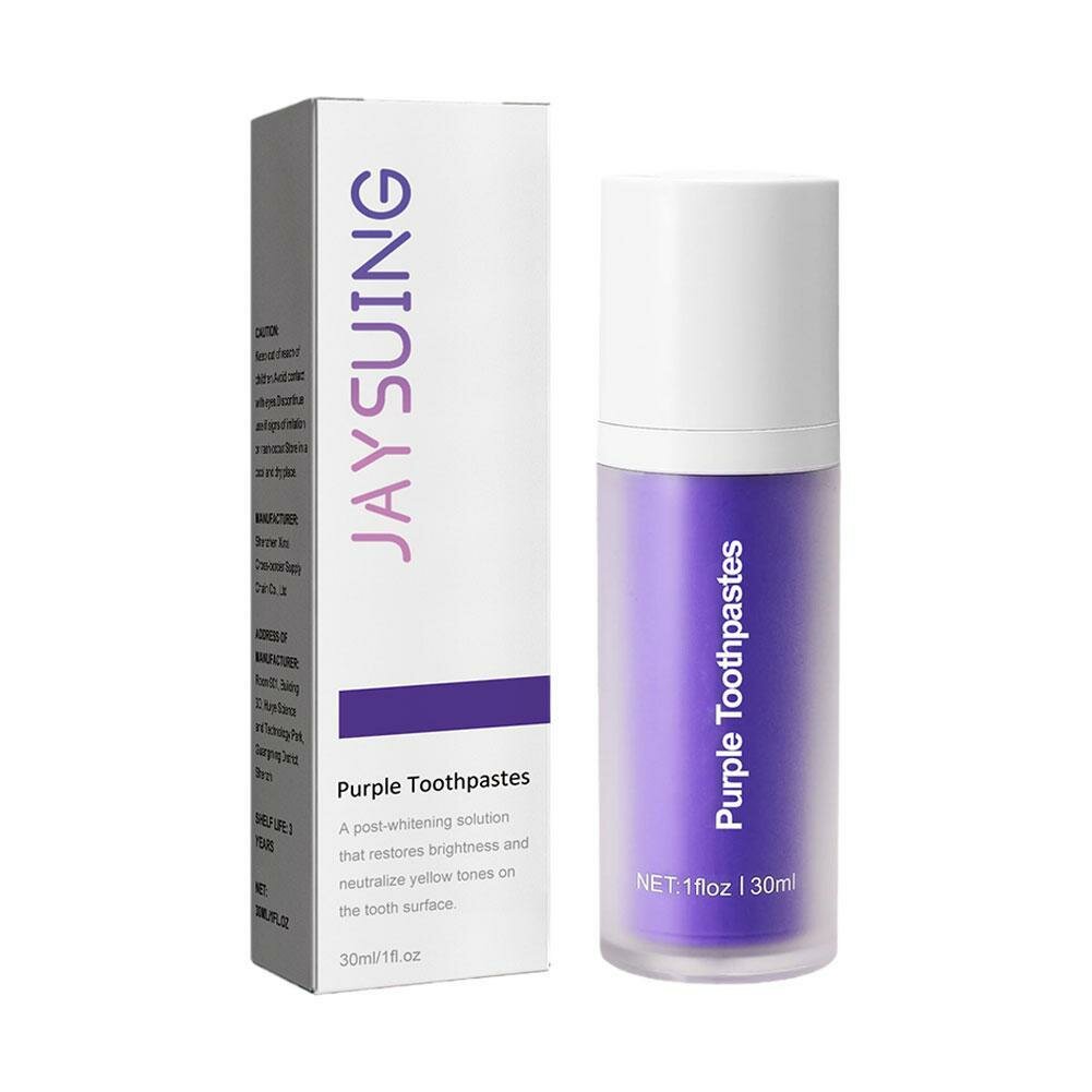 Фиолетовые зубные пасты