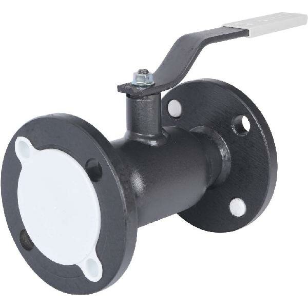 Кран шаровой ALSO кшфп Ду 40 Ру 4,0 МПа из ст.20 полный проход