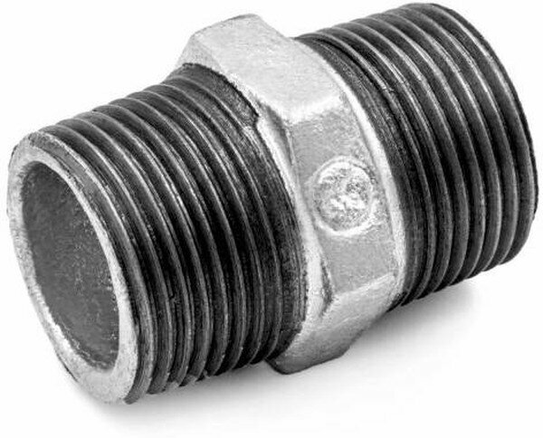 Ниппель 25 чугун Fittex Plus оц 127-3554