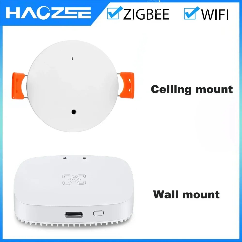 Датчик присутствия ZigBee 24G Ceiling Mount — фото 1