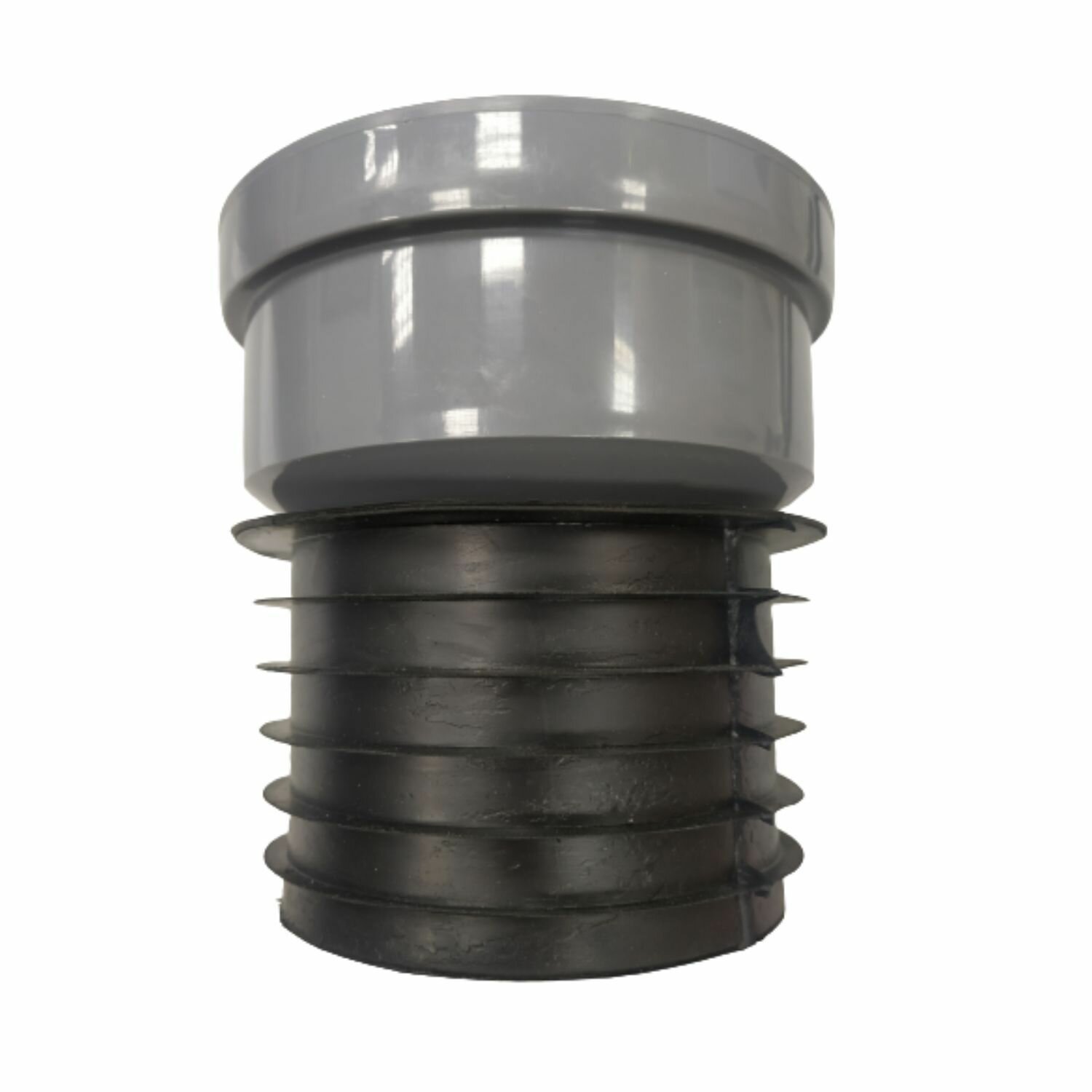 Муфта канализационная ремонтная переходная чугун-пластик DN 110
