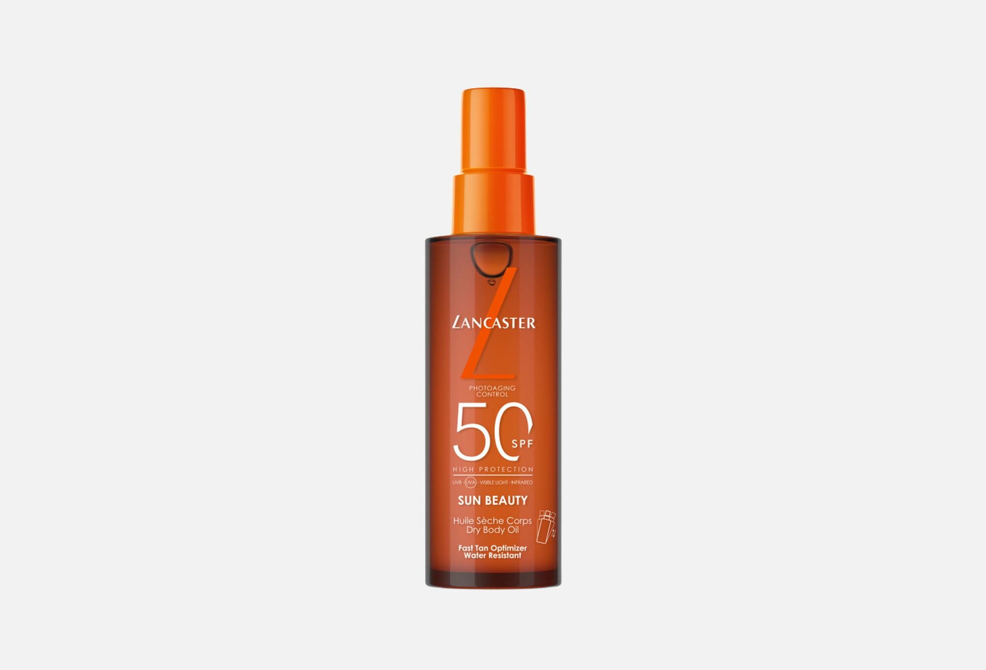 Сухое масло для загара SPF50 LANCASTER Sun beauty 150 мл