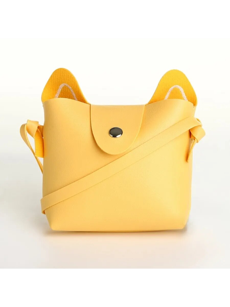 Яркая детская сумка с котиком для девочек