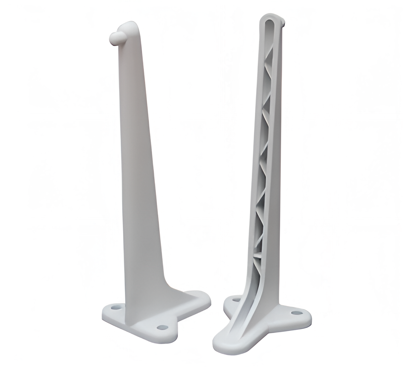 Кронштейны для умывальника 24 см, пластиковые, комплект 2 штуки