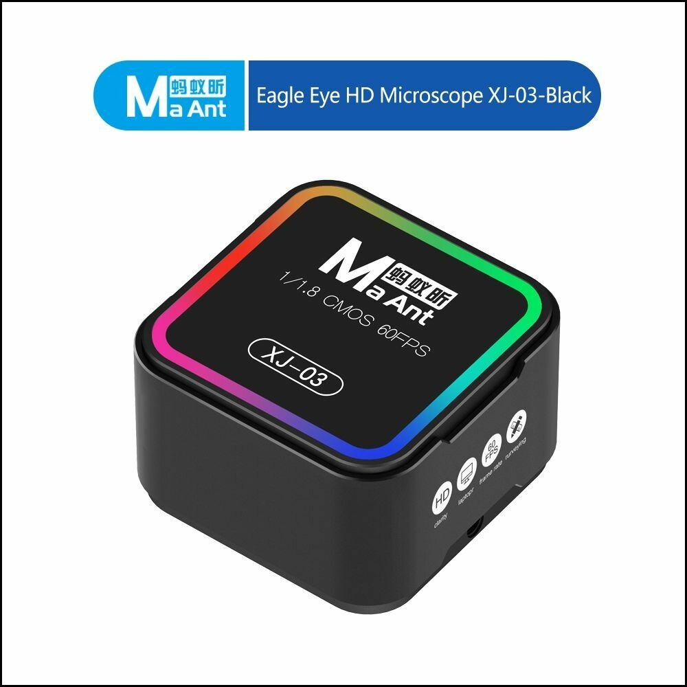 Уникальная камера MaAnt XJ3 4K HD 60FPS с двухъядерным ARMпроцессором для микроскопа