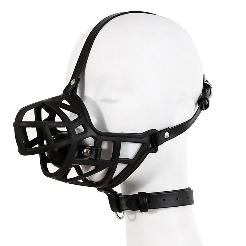 Кожаная маска, Силиконовый Набор для орального кляпа, бондаж для головы, лица, Смешанные цвета