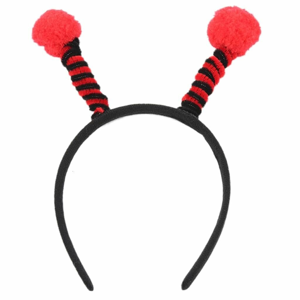 Повязка на голову в виде пчелы-Толстая цветная полоска Bee Red