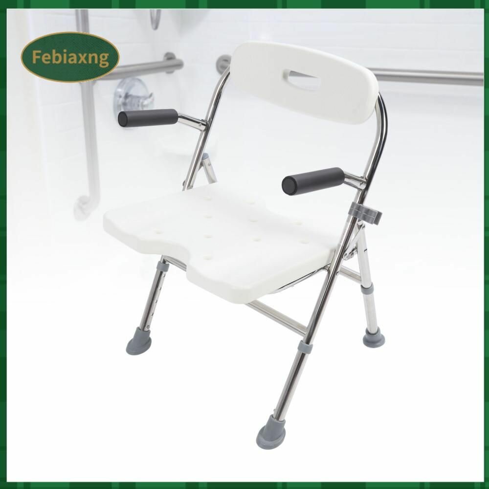 Безопасное сиденье для душа с антискользящей конструкцией, для удобства в ванной