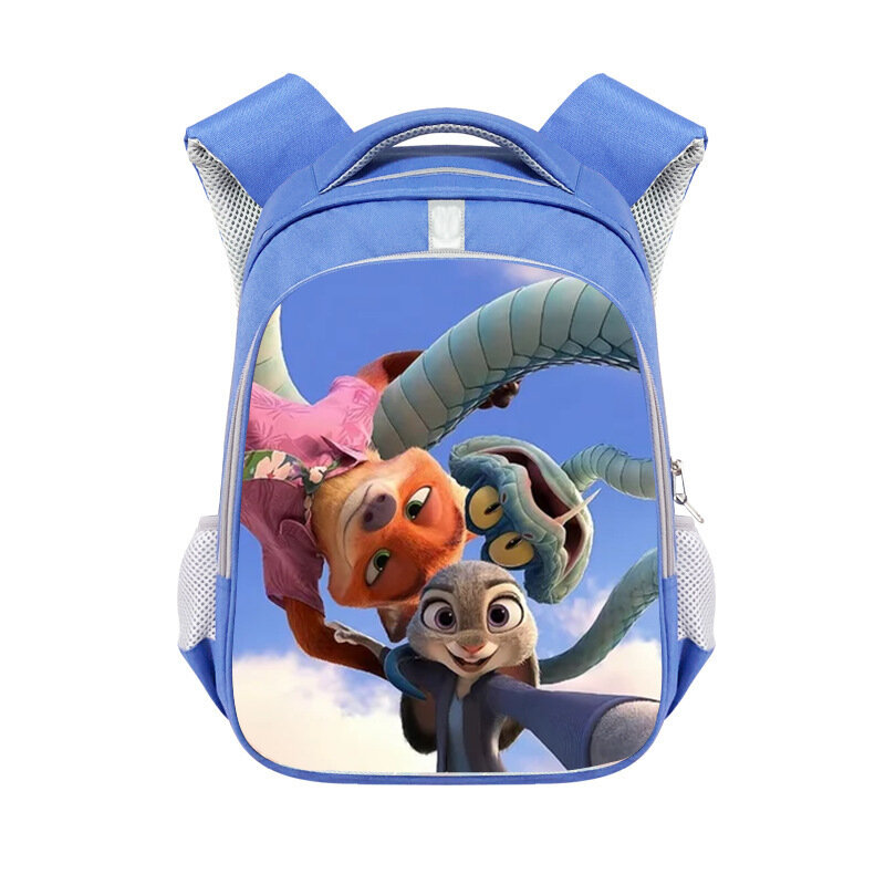 Новая детская школьная сумка Zootopia 2, милый рюкзак для начальной школы, детский сад, рюкзак для снижения нагрузки, трансграничный