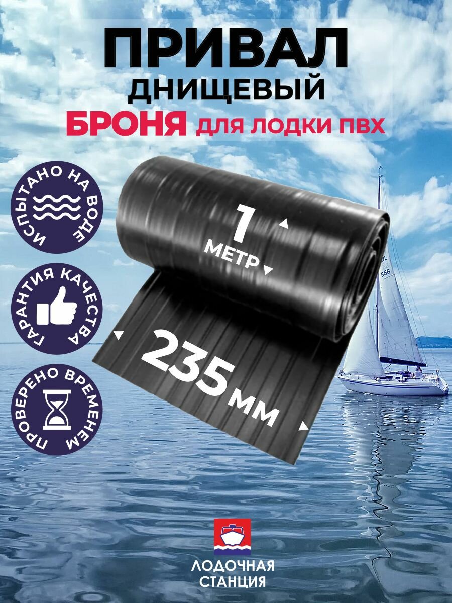 Привал лодочный днищевый, защита, броня для лодки ПВХ
