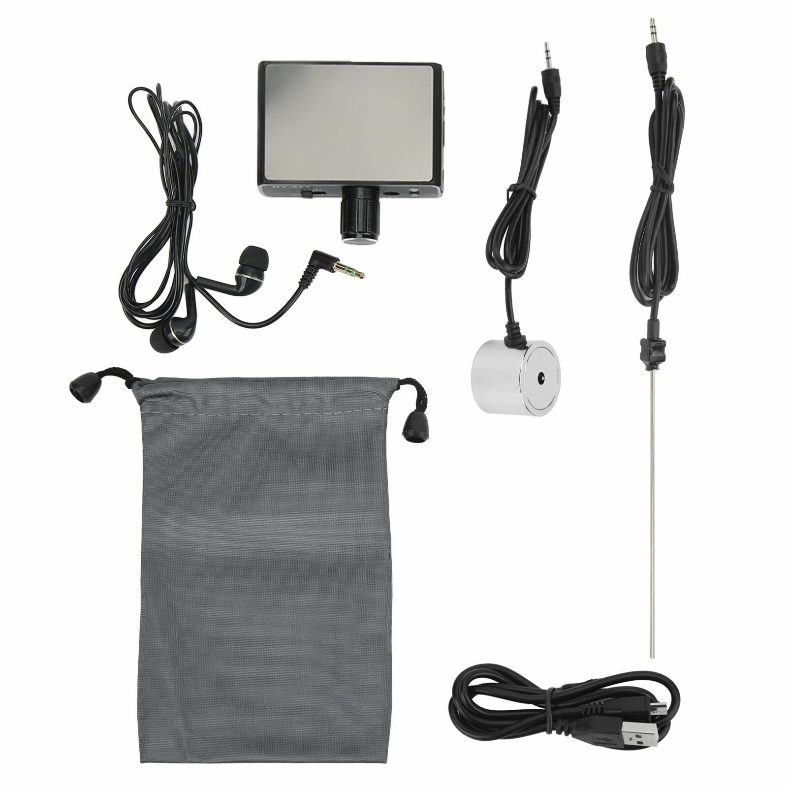 Детектор утечки воды в подземных трубах, усиленный, высокая чувствительность