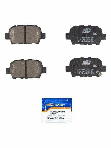 Колодки тормозные зад. Nissan Juke 10-/Qashqai 07-/X-Trail (T30/T31) 01-/Renault