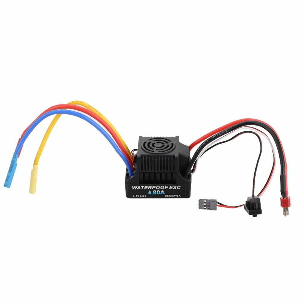 Электронный регулятор скорости ESC 60A/80A для RC, Длинная линия 80A