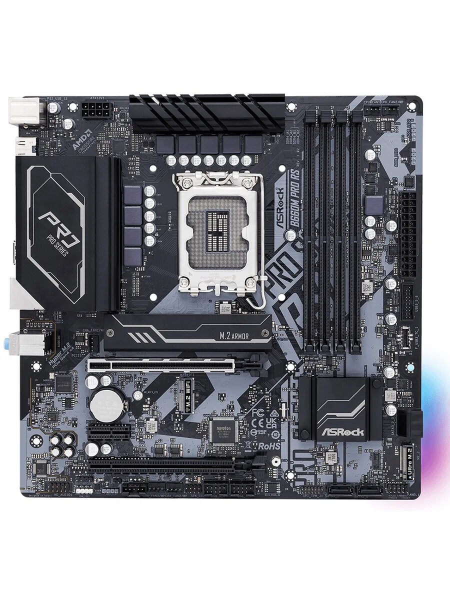 Материнская плата B660M PRO RS - LGA 1700, DDR4