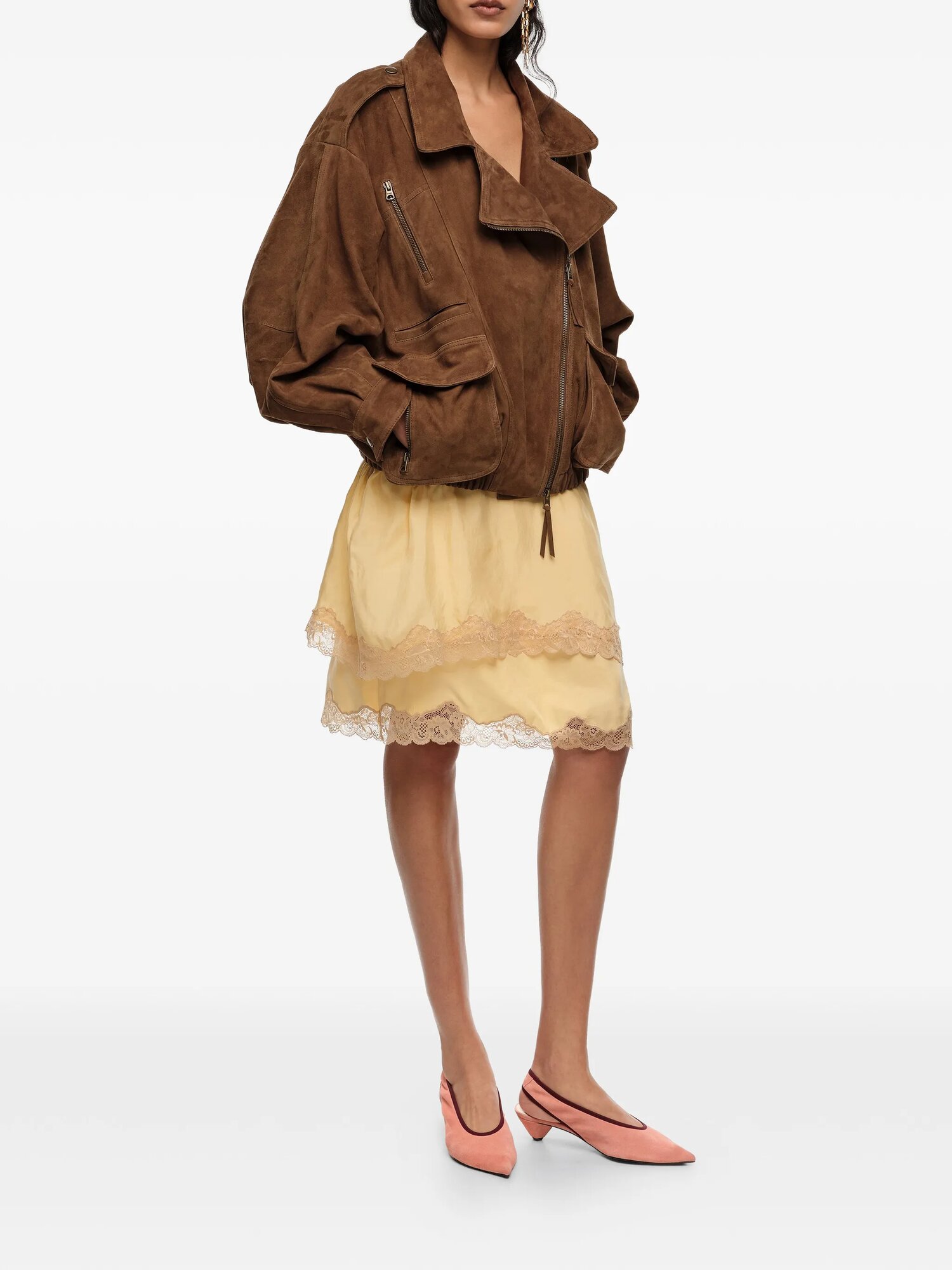 Куртка BIMBA Y LOLA, размер 36 EU, brown — фото 1