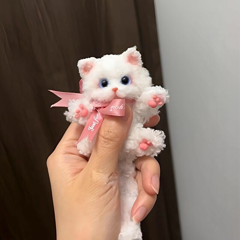 Набор для создания котёнка из ворсовой проволоки, DIY материалы, аксессуар для сумки