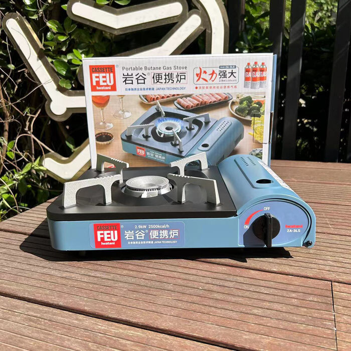 Портативная плита Iwatani, ветроустойчивая BBQ плита, уличная газовая плита, плита для горячего горшка ZA-3LS