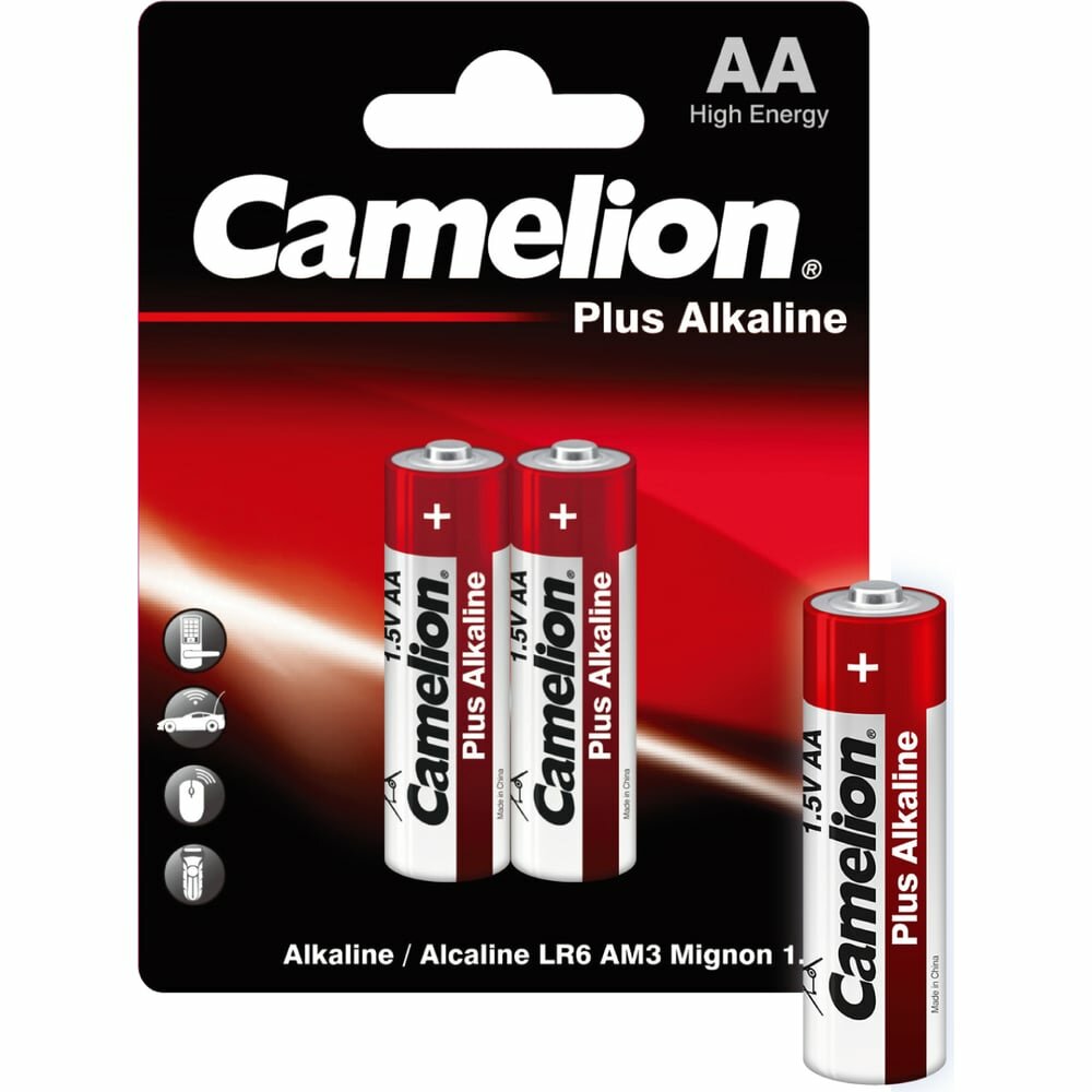 Батарейка Camelion Plus Alkaline LR 6 BL-2 1.5В