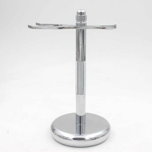 Высококачественный металлический держатель для бритвы и щетки в старинном стиле, подставка для бритвы и щетки для бороды