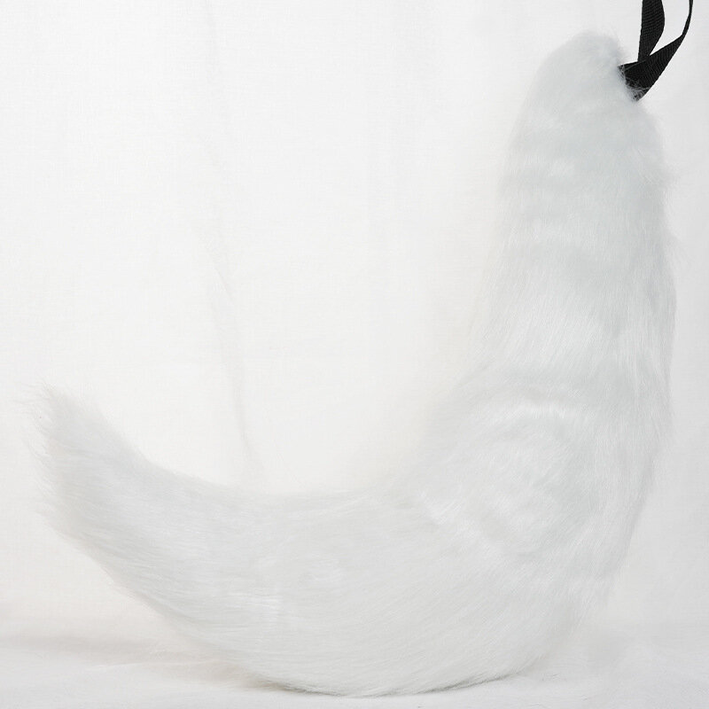 Аниме большие ручные плюшевые уши и хвост животного, аксессуары для косплея, хвост лисы, хвост волка, аксессуары для Comic Con