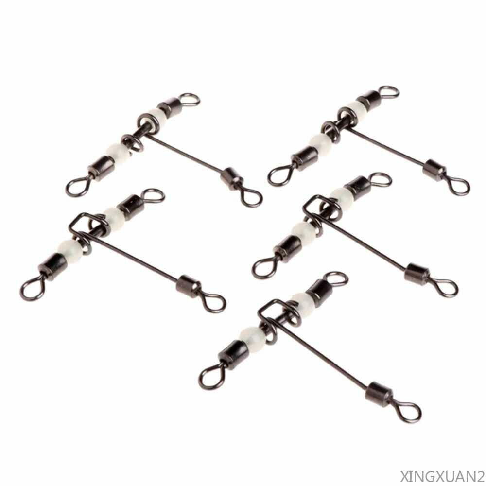 5pcs/lot Т-образные рыболовные вертлюги
