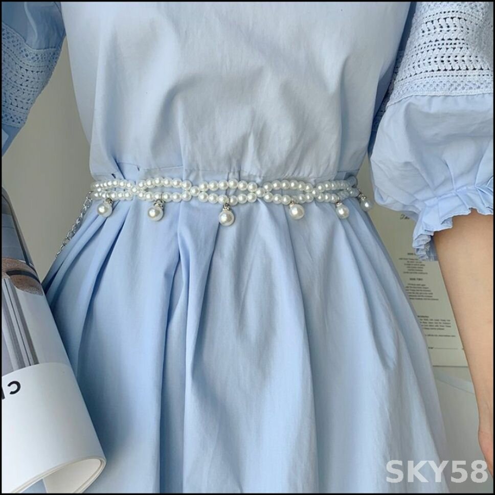 Жемчужный пояс: элегантный аксессуар для вашего наряда!