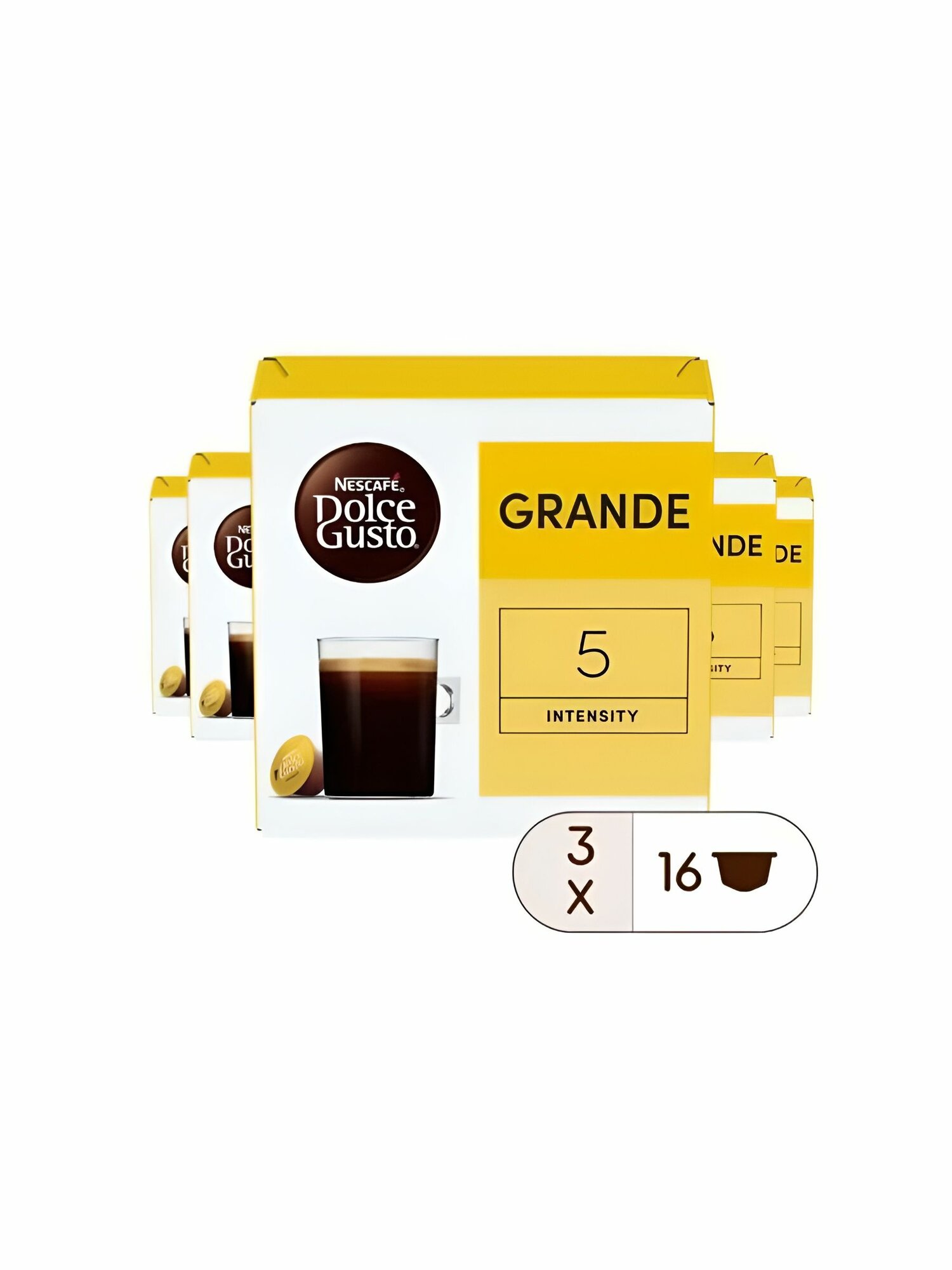 Кофе в капсулах Nescafe Dolce Gusto Grande 3x16 капсул