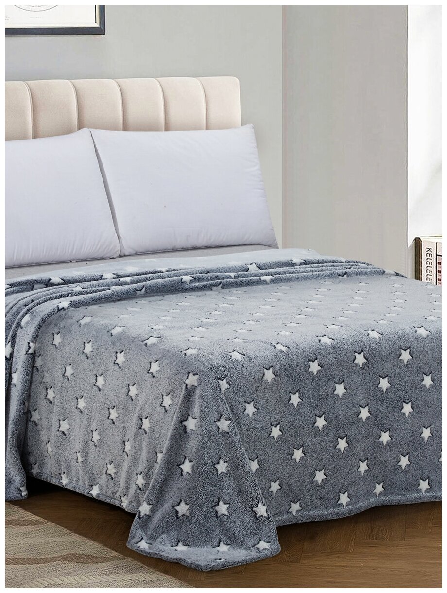 Плед Cleo бамбук микрофибра 2-спальный 180х200