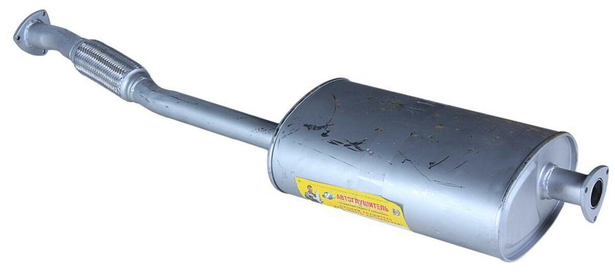 Глушитель УАЗ-315195 Хантер дв. ЗМЗ-409 ЕВРО-3 с гофрой автоглушитель 315195-1201010-03