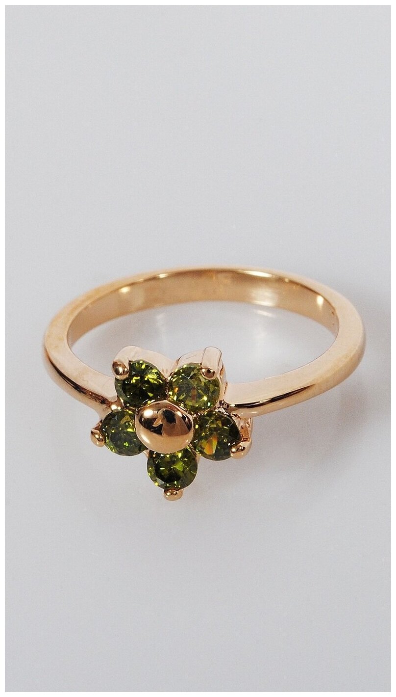 Кольцо, перидот