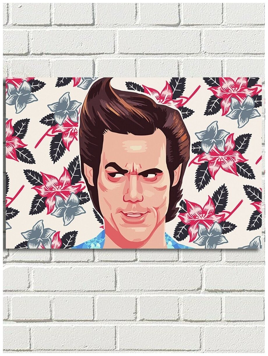 Картина по номерам Джим Керри - 6253 Г 60x40