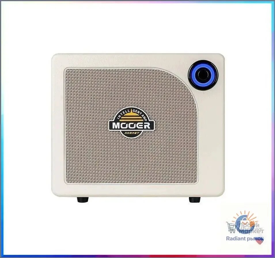 MOOER Hornet DH15i, White , Моделирующий комбинированный усилитель мощностью 15 Вт для электрогитары с динамиком 6,5 дюйма