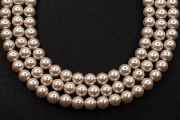 Жемчуг Preciosa Maxima, цвет white, 6мм, 704-063, 10шт