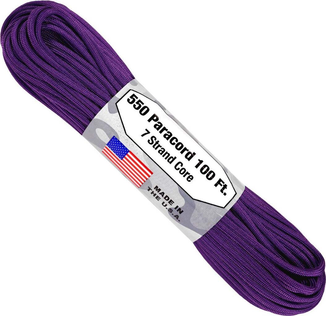 Паракорд Atwood Rope MFG 550 Purple, 30 м