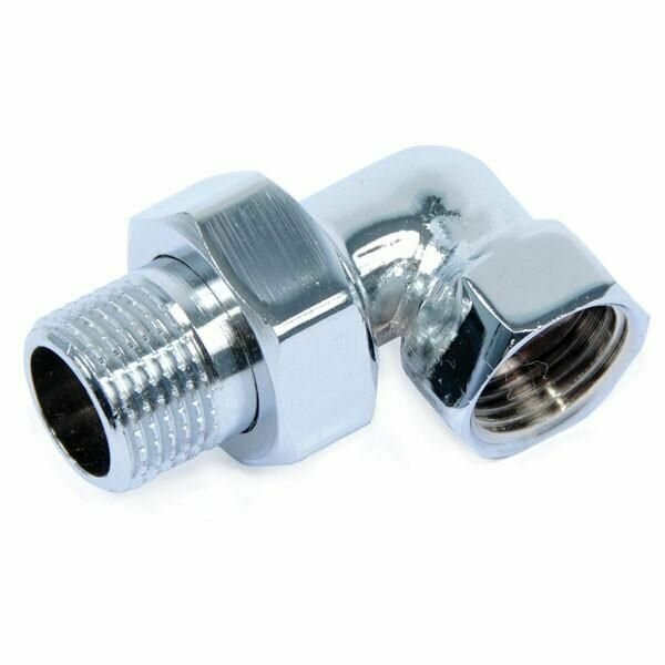 Американка угловая 1/2 г/ш хром GF