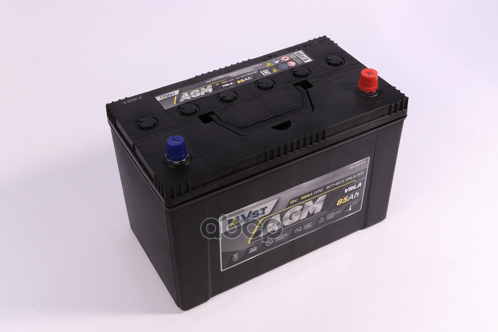 VST 585900075 Аккумуляторная батарея AGM V стандарт 12V 85Ah 800A)