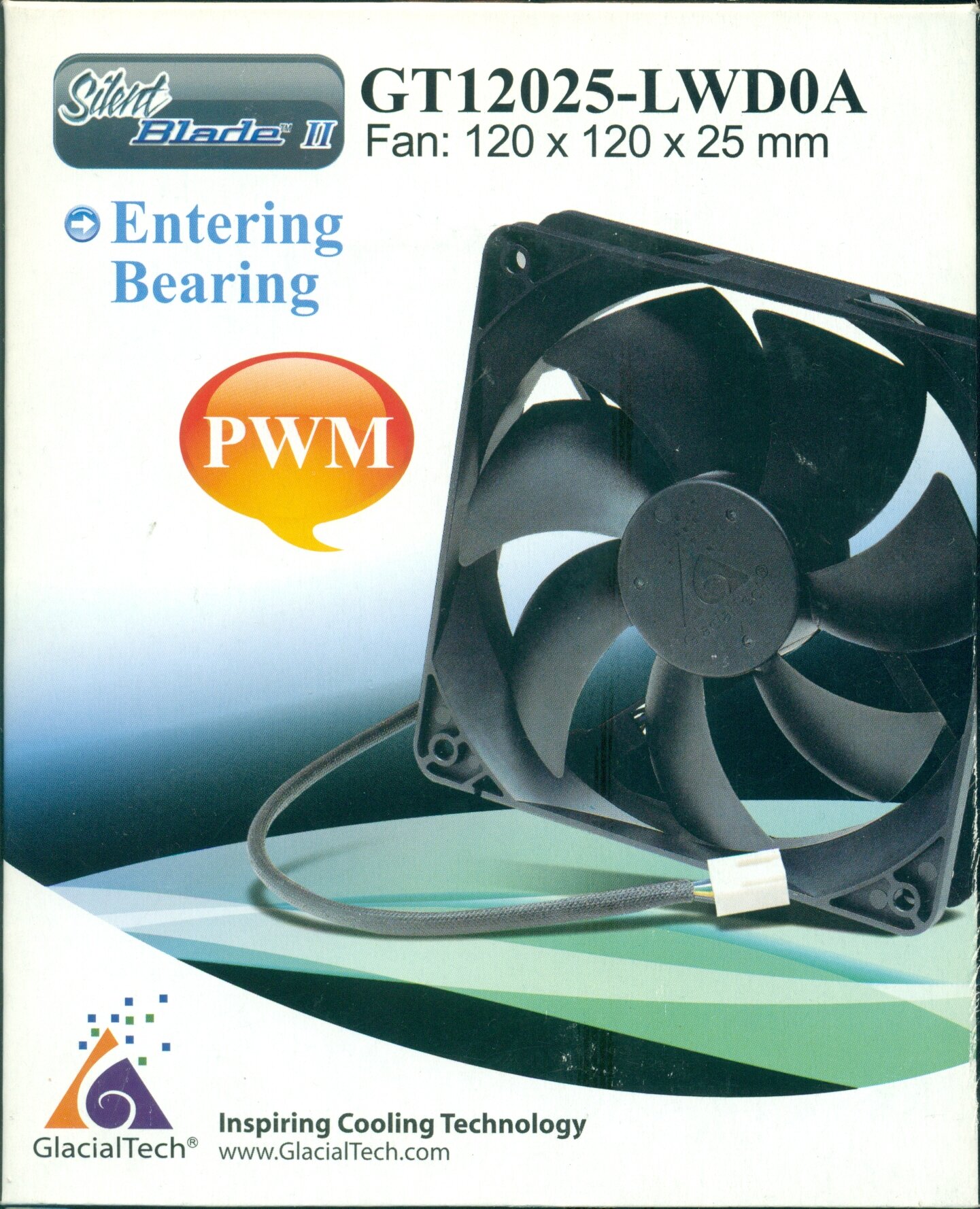 Вентилятор для корпуса GlacialTech GT12025-LWD0A