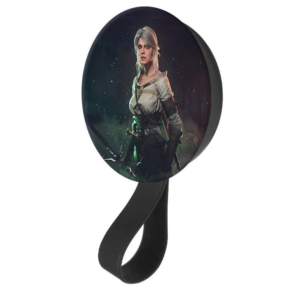Кольцо-держатель с зеркалом Krutoff для телефона Ведьмак. Цири