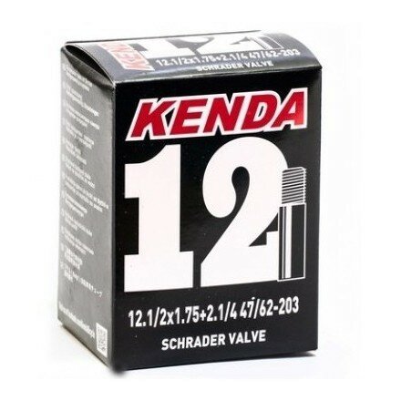 Велокамера Kenda 12x1.75-2.25 a/v прямой автониппель