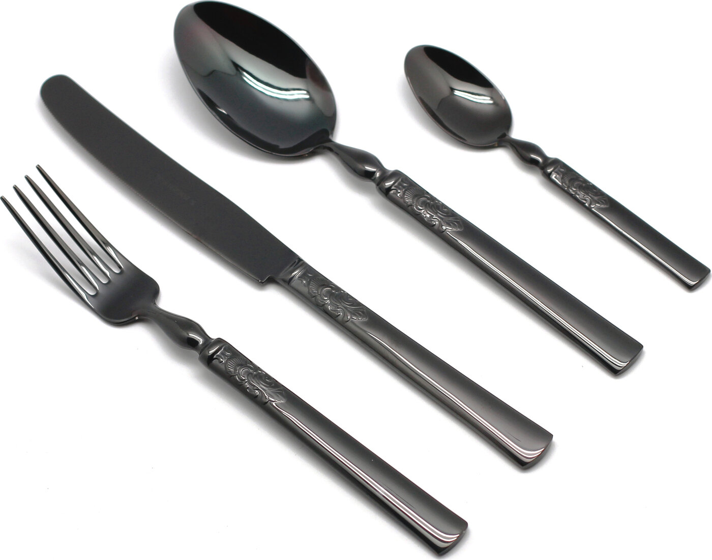 Набор столовых приборов Herdmar 1911 Black, 24 предмета