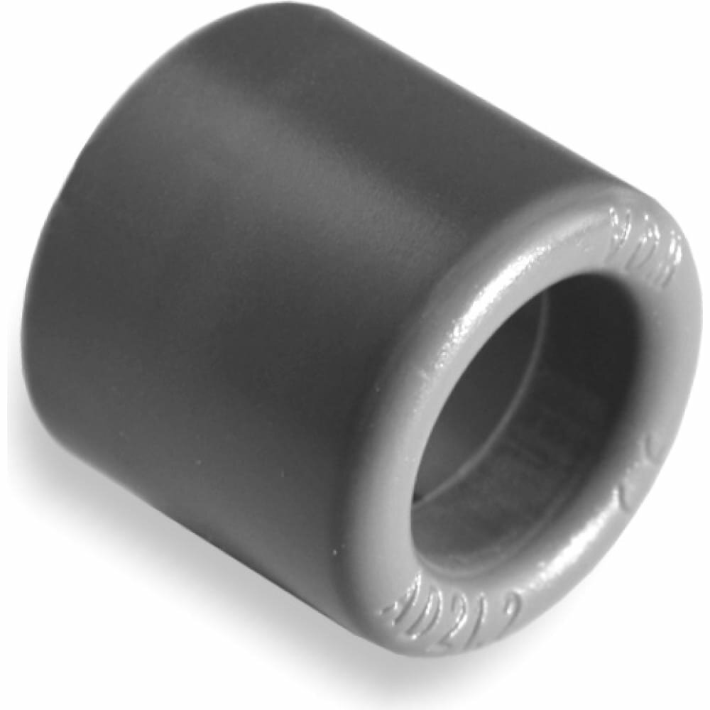 Защита для гофрированных труб WEYER WQA-AD21.2G - защитный концевик WE2800500 полиамидная конечная втулка серого цвета