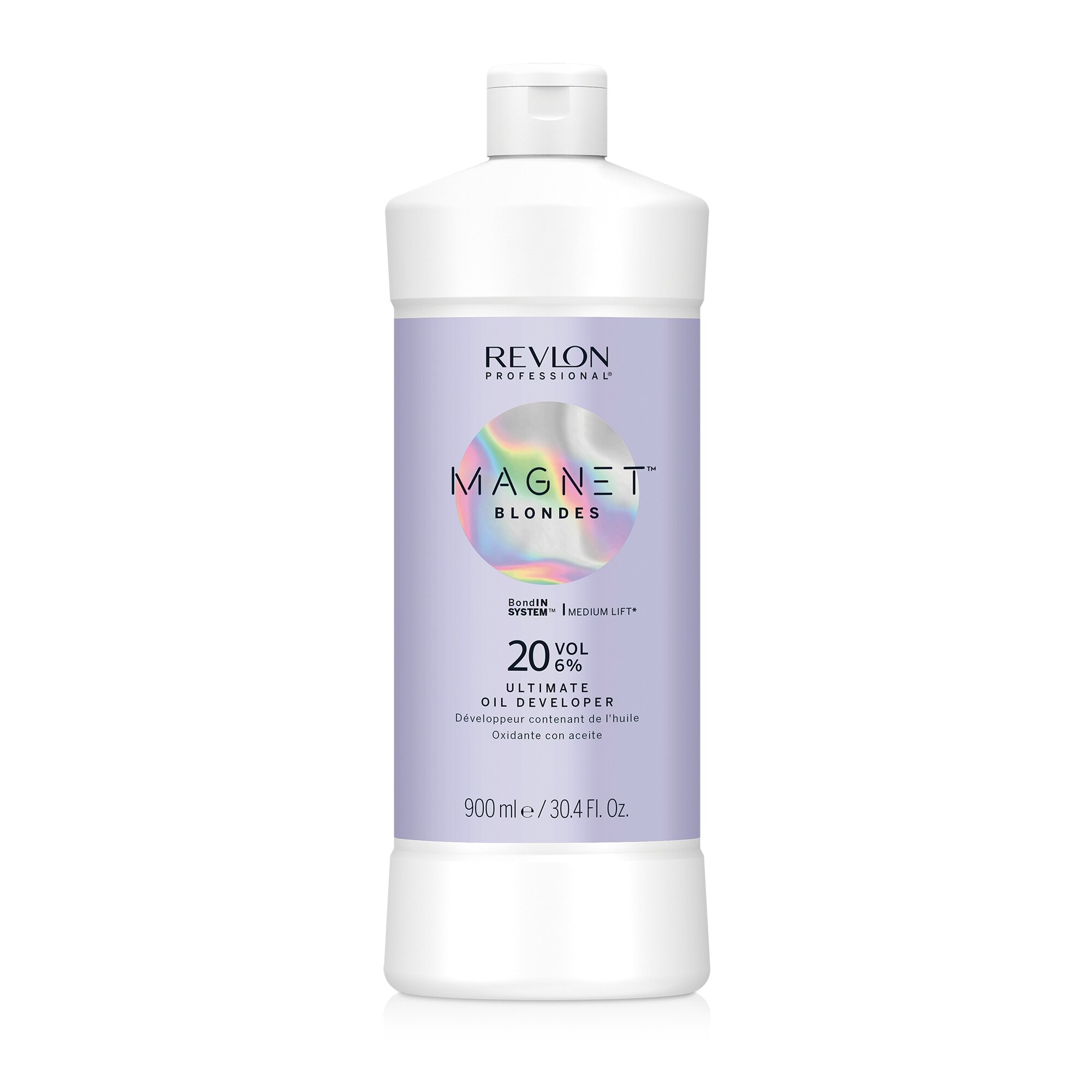 Оксидант Revlon Professional Magnet MagnetBlondes Ultimate Oil Developers, Крем-пероксид с добавлением масла, 6% 20 vol, 900 мл